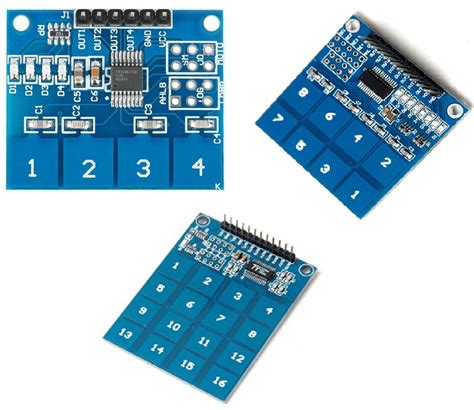 Capacitive Touch 4 8 16 Way Switch Module Revolutionize Control Rgrj Aiiot Technologies