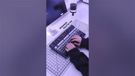 Rgb 도트 스크린이 있는 기계식 키보드 Youtube