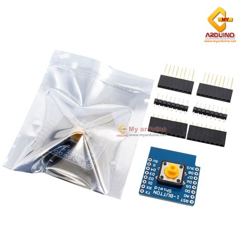 Wemos D1 Mini Switch Button Shield ขาย Arduino อุปกรณ์ Arduino คุณภาพ