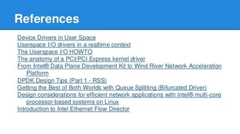 Understanding Dpdk Pptx Operating Systems Computer Software And