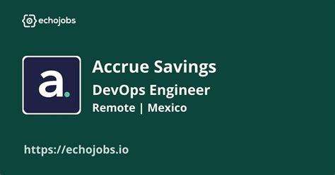 Accrue Savings Is Hiring Devops Engineer Contract 3 Months Remote Aws Python Bash
