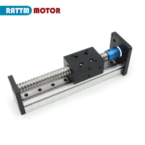 Length Travel Linear Stage Actuator DIY CNC Router Parts Screw Lead Motion Table Motorized