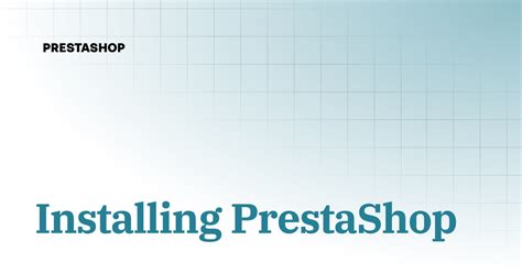 installing prestashop prestashop 8 documentation