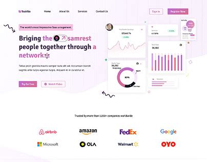 SaaS Application Projects Photos Videos Logos Illustrations And Branding Behance