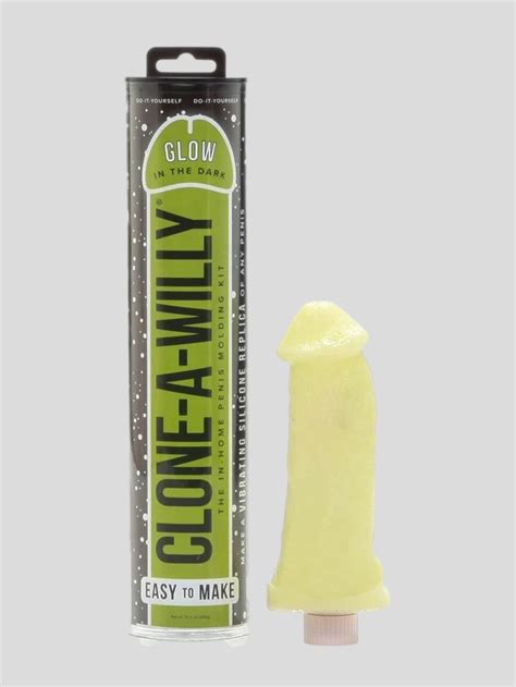 Clone A Willy Glow In The Dark Vibrator Moulding Kit Green Passionbugs