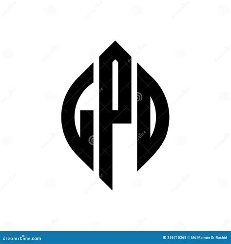 Lpd Circle Letter Logo Design With Circle And Ellipse Shape Lpd