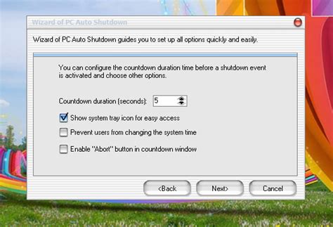 Pc Auto Shutdown Windows Software Utilities