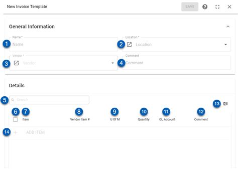 AP Invoice Templates