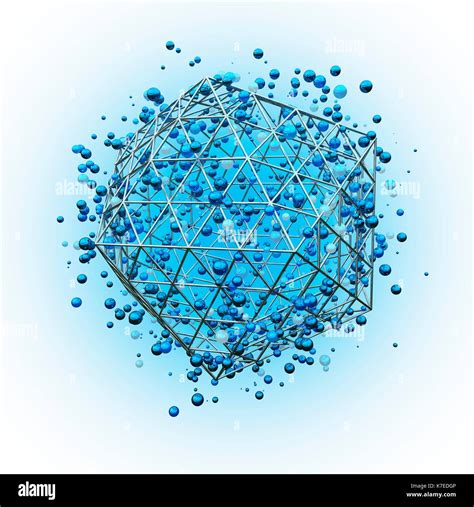 Atomic Structure Illustration Stock Photo Alamy