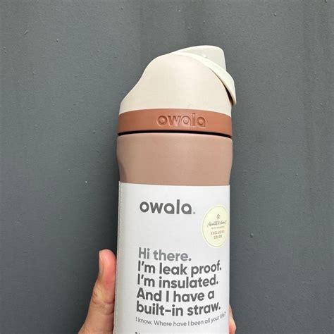 Owala Brown Sugar 24oz Heart And Hand Magnolia Water Depop