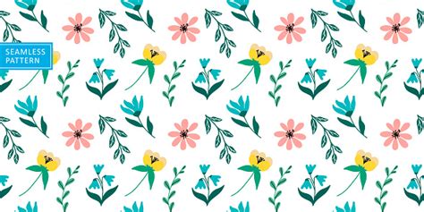 여러 가지 빛깔의 쾌활한 벡터 매끄러운 패턴은 직물 포장지 표지 및 배경에 대 한 흰색 배경에 귀여운 꽃 나뭇잎 및 가지가 있습니다 0명에 대한 스톡 벡터 아트 및 기타