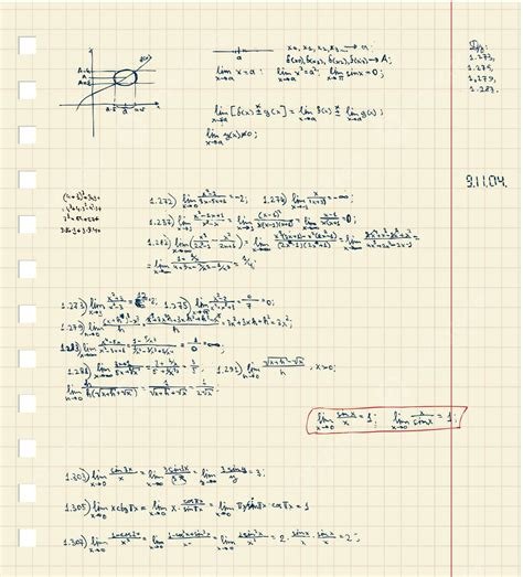 Sheet Of Notebook With Maths Lecture Solution Knowledge Genius Vector