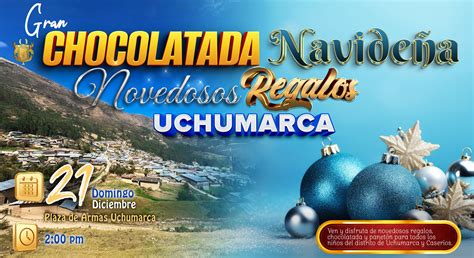 Municipalidad 𝐌𝐮𝐧𝐢𝐁𝐨𝐥𝐢́𝐯𝐚𝐫│• 🎄𝗚𝗥𝗔𝗡 𝗖𝗛𝗢𝗖𝗢𝗟𝗔𝗧𝗔𝗗𝗔 𝗡𝗔𝗩𝗜𝗗𝗘𝗡̃𝗔 𝗘𝗡 𝗨𝗖𝗛𝗨𝗠𝗔𝗥𝗖𝗔