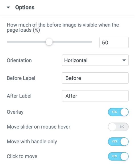 Before After Image Comparison Slider Pafe