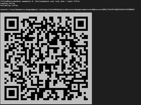 semaphore 2 12 — two factor authentication semaphore ui
