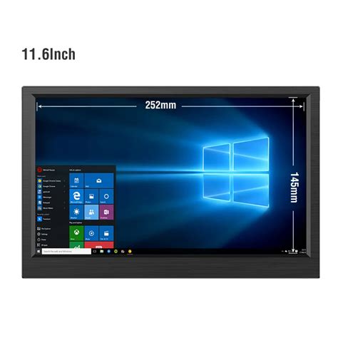 Anmite Monitor Port Til De 11 6 Pulgadas Pantalla Usb Tipo C Hdmi 