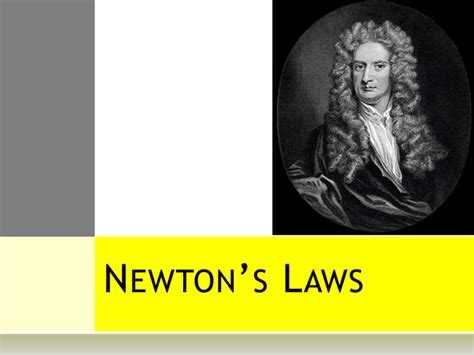 Newton S Laws