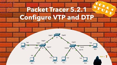 5 2 1 Packet Tracer Configure Vtp And Dtp Youtube