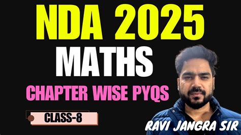nda maths chapter wise pyqs quadratic equations part 5 class 9