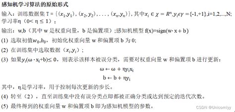 用python实现感知机学习算法及其对偶算法实验报告 感知机算法实验小结 csdn博客