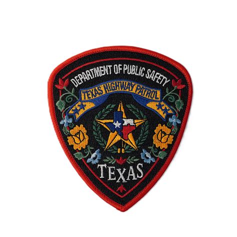 Thp Flower Emborder Patch Texas Dpsoa Online Store