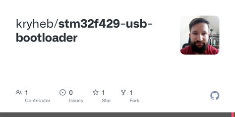 GitHub Kryheb Stm F Usb Bootloader