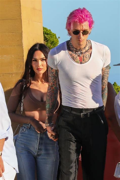 Megan Fox And Machine Gun Kelly Out To Lunch At Nobu In Malibu