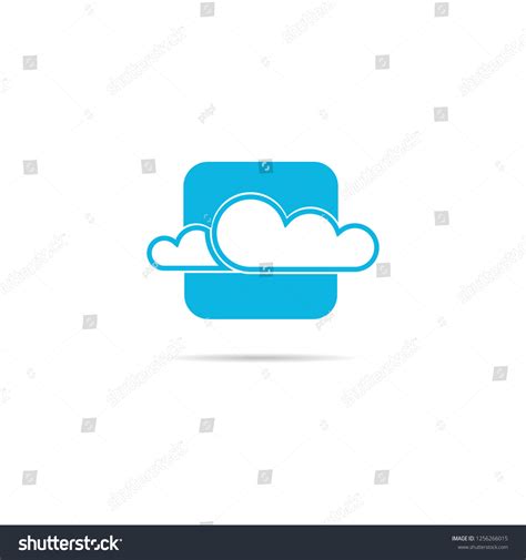 Blue Sky Logo Design Inspiration Stock Vector Royalty Free Shutterstock