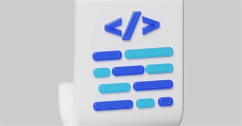 Coding Script Icon 3d Incl Code And Development Envato