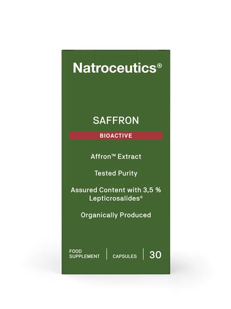 Saffron Bioactive 30 Capsules Modern Herbals