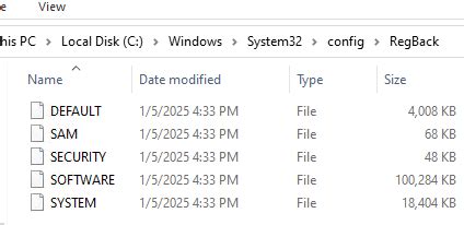 Enable Automatic System Registry Backup On Windows Windows OS Hub