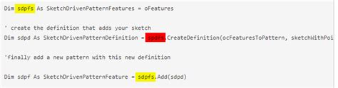 Solved Ilogic Sketch Driven Pattern Autodesk Community