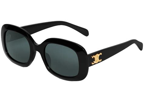 Celine Triomphe 01 Sunglasses Black 4s262cplb 38no In Acetate With
