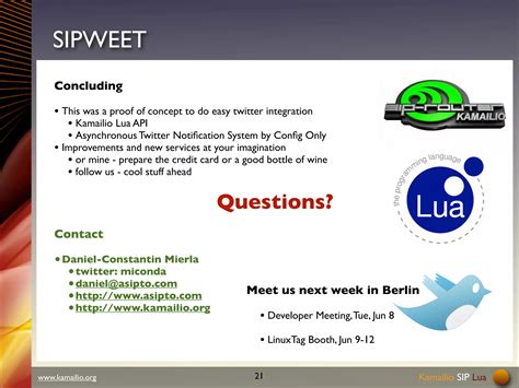 Kamailio Sip Routing In Lua Pdf