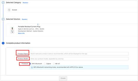 Product Creation Tuya Iot Development Platform Tuya Developer