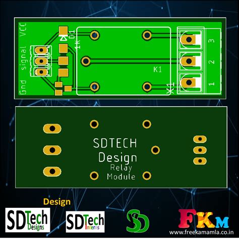 Sdtech Interns Relay Module Pcbdesign Facebook