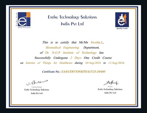 Swetha Lingasamy On Linkedin Iot Techtraining Continuouslearning