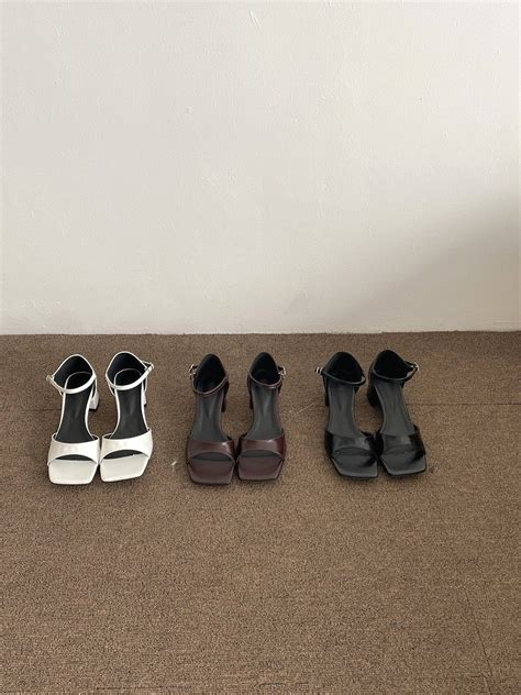 [무료배송] 노블 통굽샌들 여자샌들 여름 힐 미들 구두 5cm