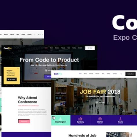 Confix Expo And Events Wordpress Theme