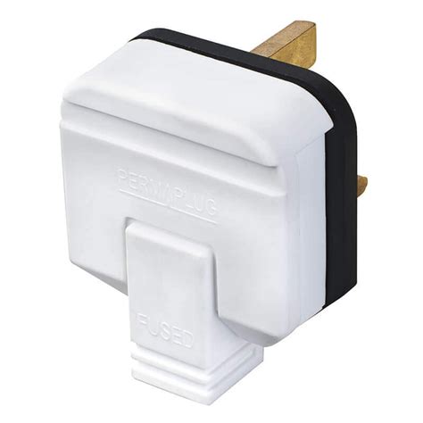 13a Plug White Rubber By Permaplug At Essential Supplies Uk 01752 817 140