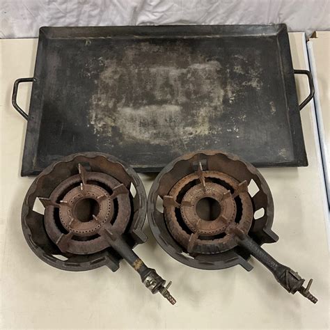 【ガス＆炭用品】鉄板焼・鉄板＋コンロ レンタルかしもの屋