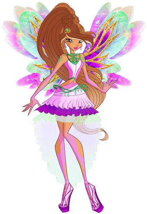 Flora Enix By Winx Rainbow Love On Deviantart