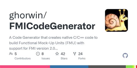 Github Ghorwin Fmicodegenerator A Code Generator That Creates Native C C Code To Build