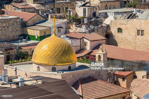 예루살렘 구시 가지의 기독교 지구에있는 세례 요한의 그리스 정교회 0명에 대한 스톡 사진 및 기타 이미지 0명 건물 외관 건축 Istock