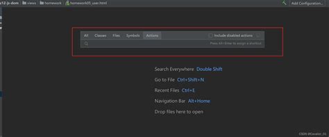 如何取消 Idea 的 双击 Shift 弹出的 搜索框idea取消每次双击都打开一个窗口 Csdn博客