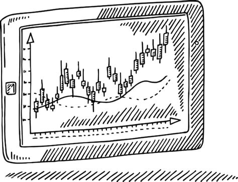 Premium Vector A Drawing Of A Screen Showing A Graph That Says Quot