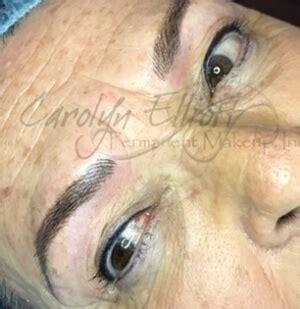 Hair Stroke Brows Carolyn Elliott CPCP Permanent Makeup