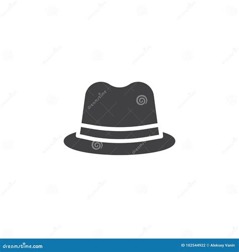 Detective Hat Icon Vector Stock Vector Illustration Of Icon 102544922