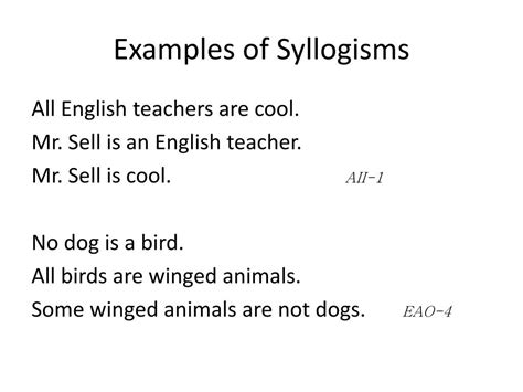Ppt The Syllogism Powerpoint Presentation Free Download Id2344927