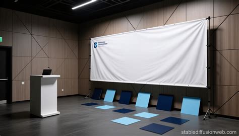 Modern Presentation Hall Stable Diffusion Online